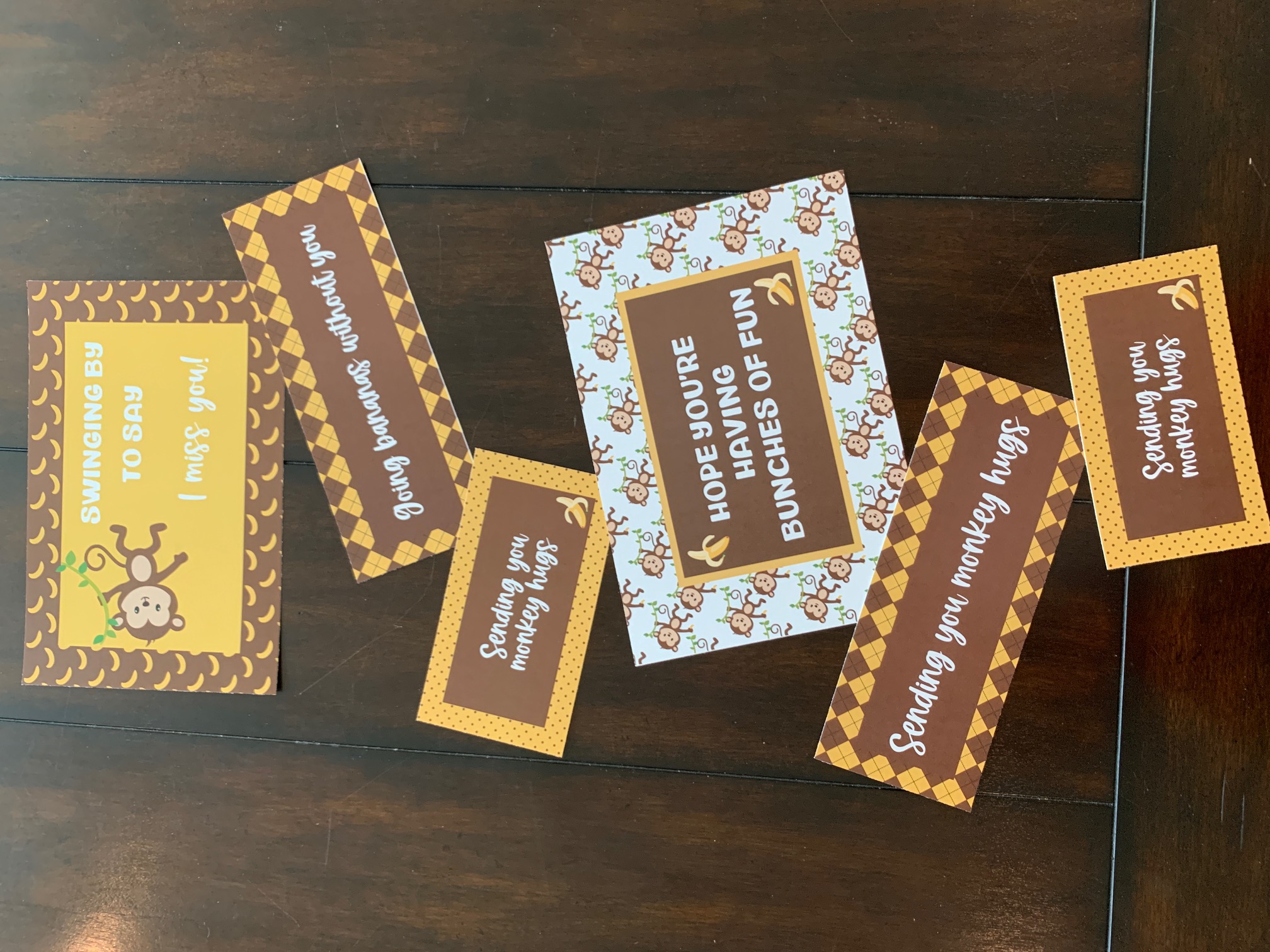 Monkey Theme Care Package Ideas - Journey Full of Sunshine