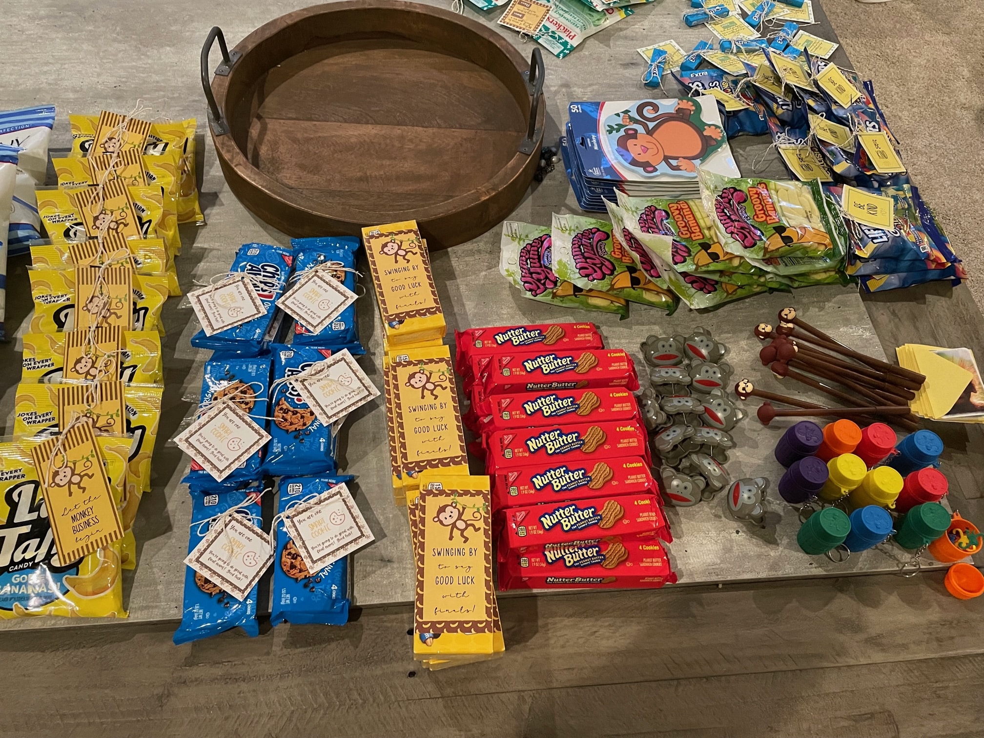 Monkey Theme Care Package Ideas - Journey Full of Sunshine