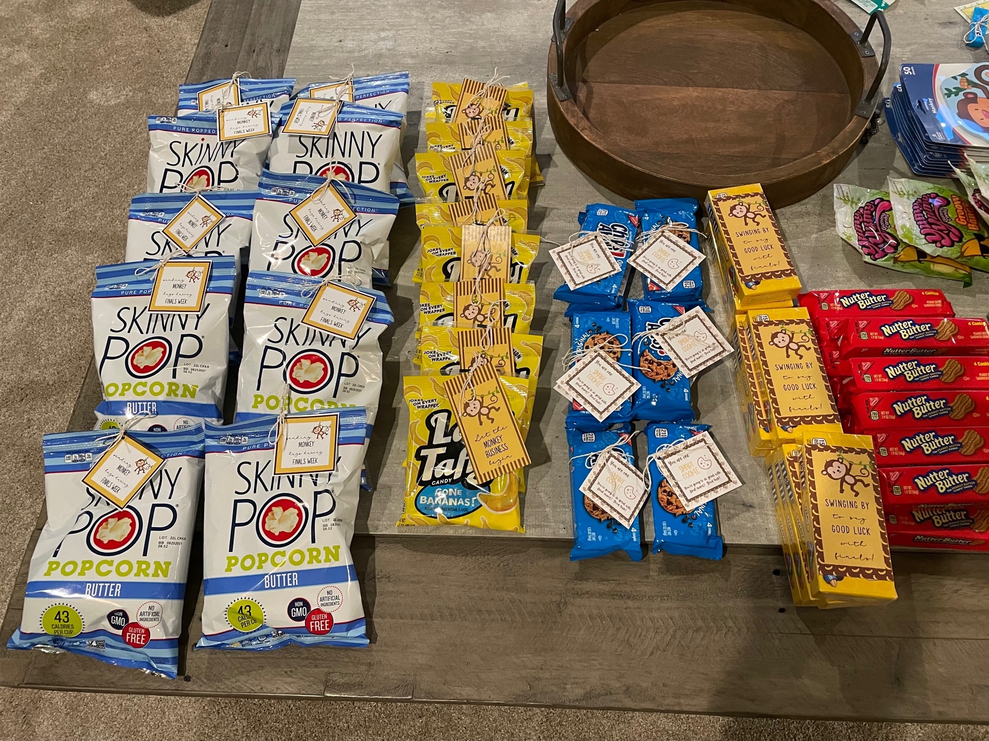 Monkey Theme Care Package Ideas - Journey Full of Sunshine
